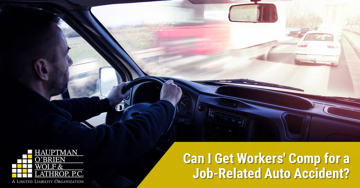 Can I Get Workers' Compensation for a Car Wreck on the Job?