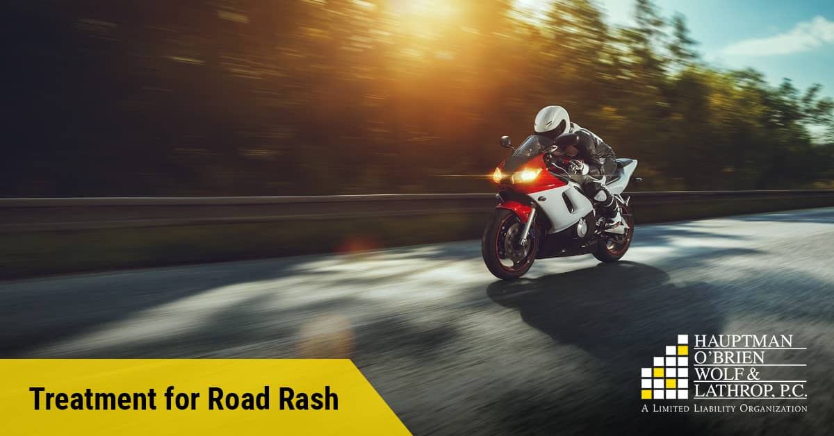 What to Do for Road Rash | Hauptman O'Brien Wolf & Lathrop