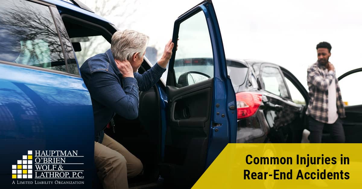 Common Injuries in Rear-End Car Accidents | Omaha, NE