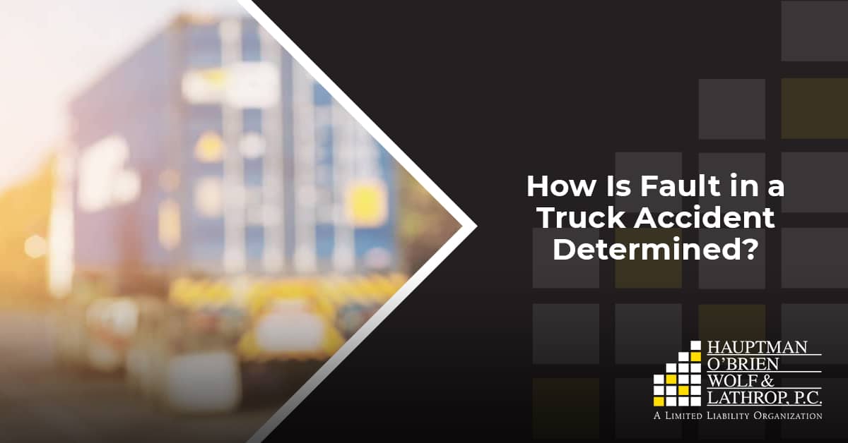 How Is Fault in a Truck Accident Determined? | Omaha, NE